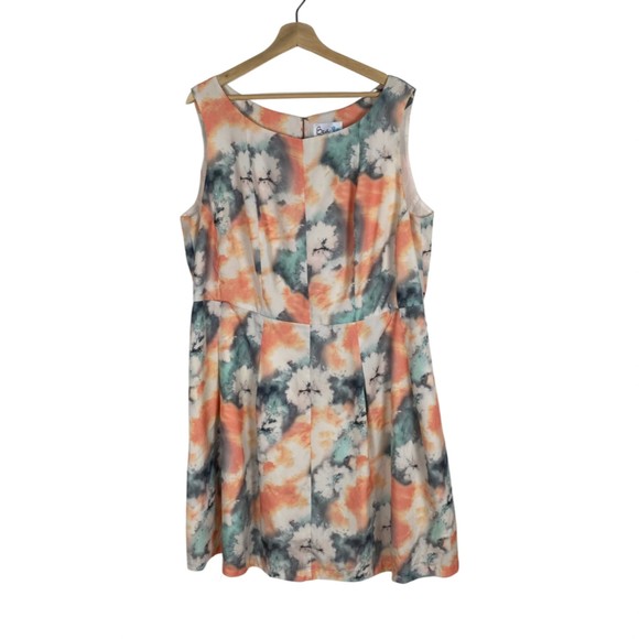 Modcloth | Dresses | Modcloth Bea Dot 3x Watercolor Sorbet Dress | Poshmark